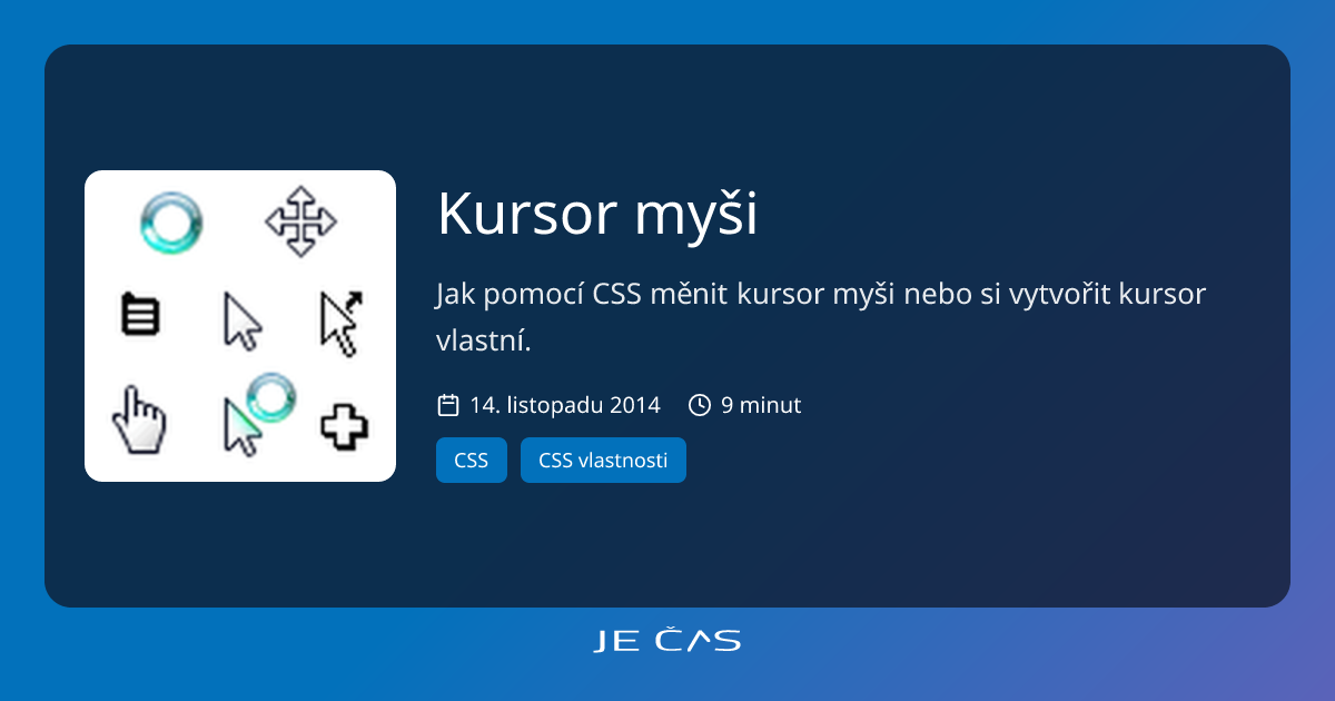 CSS cursor
