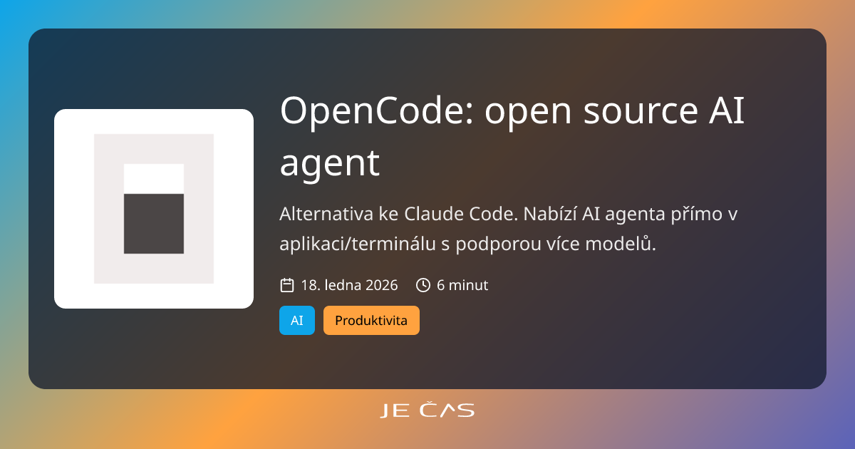 OpenCode: open source AI agent
