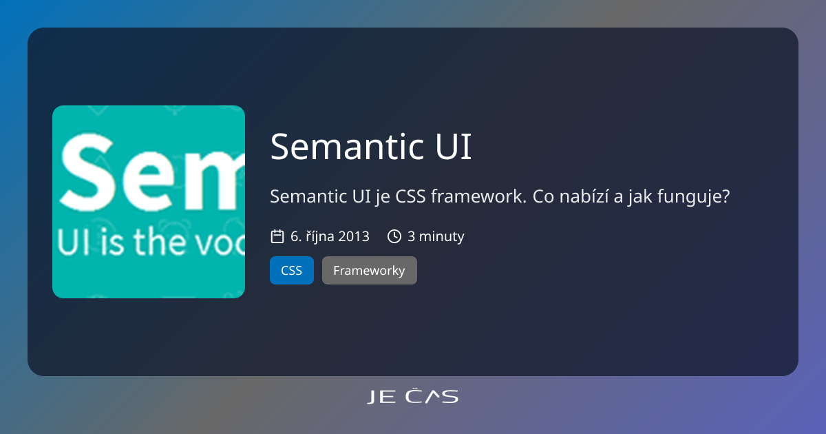 Semantic UI